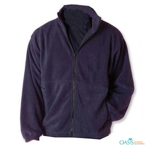 Royal Purple Polar Fleece Jacket Manufacturer in USA, UK